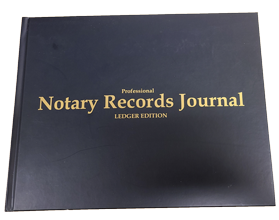 Notary Record Journal Hard Cover