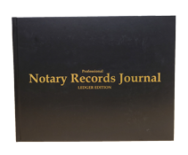 Notary Record Journal Hard Cover