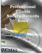 Professional Notary Records Boook